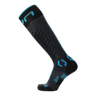 UYN Skisocken ONE aus Merinowolle und Natex, Thermoregulierend mit Zerocuff-Technologie, Perfekter Halt und Komfort