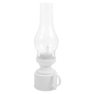 OSALADI Retro LED Petroleumlampe Vintage LED Kerzenlampe Tischlampe mit Kerzenlicht Dekoration f&uuml;r Wohnzimmer K&uuml;che