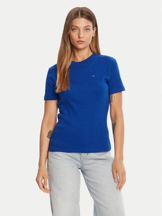 Tommy Hilfiger T-Shirt New Cody WW0WW40587 Blau Slim Fit