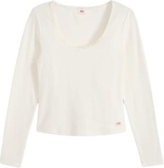Levi's Tee-shirt col rond en coton m&eacute;lang&eacute;