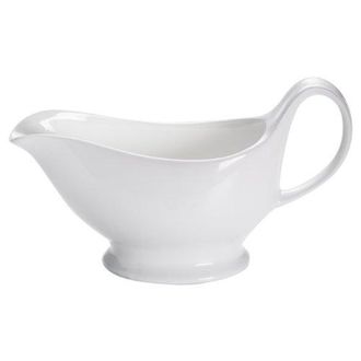 MAXWELL AND WILLIAMS Maxwell & Williams - Saucière en Porcelaine Fine, 400 ml - Blanc