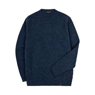 Zanone Pull &agrave; col rond - Homme - Pulls - Bleu - Taille: M