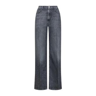 Seventy Jean large - Femme - Jeans - Gris - Taille: 38 FR