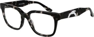 Trussardi Homme, Accessoires, Noir, Taille: ONE Size Elegant Rectangular Lunettes Frame