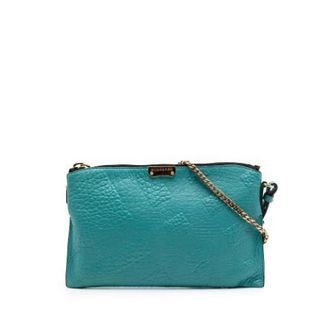 Burberry Sac bandouli&egrave;re Chichester Pre-owned - Femme - Pre-owned - Bleu - Taille: ONE Size