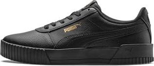 Puma Women Carina L Baskets, Puma Black Puma Team Gold, 37.5 EU