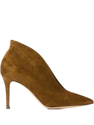 Gianvito Rossi bottines Vania - Marron