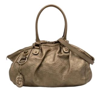 Gucci Pre-owned Sukey Satchel - - Pre-owned - Damen - Braun - ONE SIZE