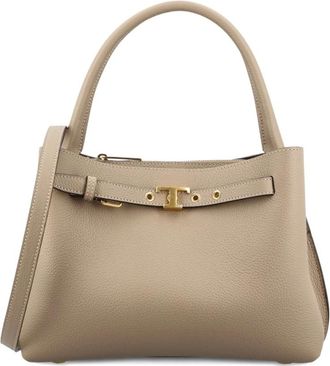 Tod's Femme, Sacs, Beige, Taille: ONE Size Mini sac &agrave; main en cuir