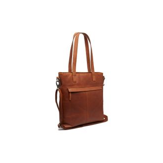 The Chesterfield Brand Leder Shopper Cognac Nunavik