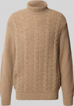 Barbour Pullover aus Wolle mit Rollkragen