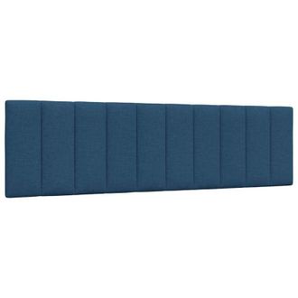 vidaXL Kopfteil-Kissen Hanko Blau 180 cm Stoff Vidaxl