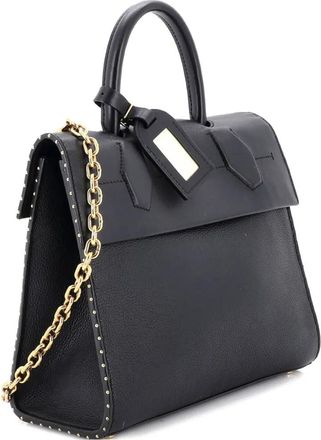 Louis Vuitton City Steamer One Handle Bag Leather satchel - Schwarz