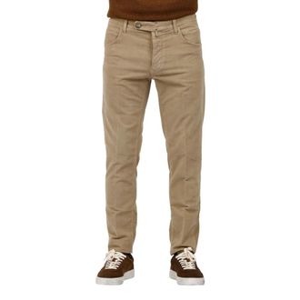 Incotex Samthose f&uuml;r Stilvolles Aussehen - - Trousers - Herren - Braun - W33