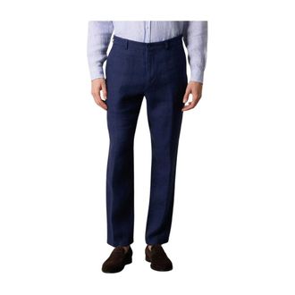 Brooks Brothers Homme, Pantalons, Bleu, Taille: W44 Pantalon en lin