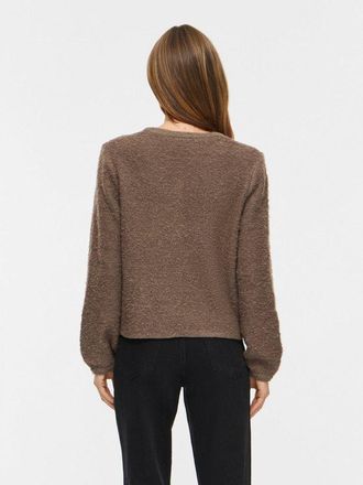 Vila Strickjacke VIPIGGA O-NECK L/S KNIT JACKET NOOS Materialmix