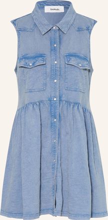 BA&SH Ba&Sh Hemdblusenkleid Ilona In Jeansoptik blau