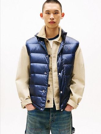 Tommy Hilfiger Doudoune sans manches ajustée déperlante