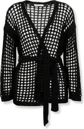 Max Mara Cardigan Gelo - - Knitwear - Damen - Schwarzk - S