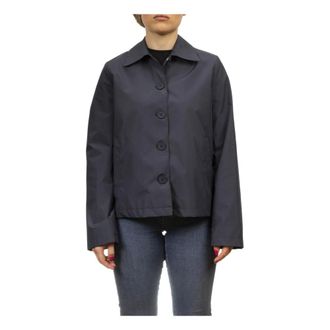 Censured Femme, Vestes, Bleu, Taille: 46 FR Veste L&eacute;g&egrave;re Boutonn&eacute;e