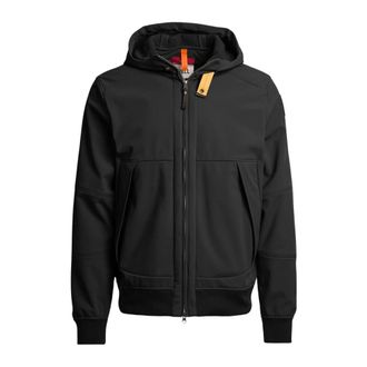 Parajumpers Homme, Vestes, Noir, Taille: XL Veste BombeR Abner &agrave; Capuche en Softshell