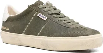 Golden Goose Calf Suede Sneakers - Green