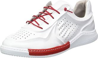 Manitu Chaussons pour Femme Basket, Rouge, 43 EU