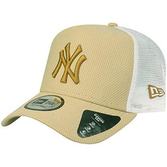 New Era Trucker Cap - Diamond New York Yankees Vegas Gold