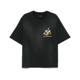 Amiri Homme, Tops, Noir, Taille: S T-shirt noir Amjyte1232