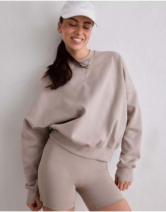 Aim'n Le Run - Sweat de course - Argile fonc&eacute;-Neutral