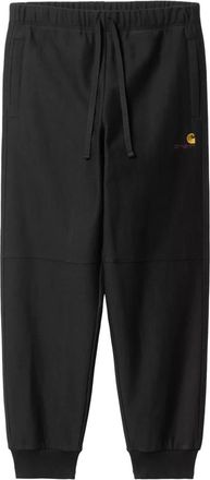 Carhartt Work in Progress Homme, Pantalons, Noir, Taille: M American Script Jogging Pant