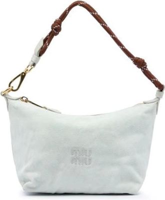 Miu Miu Sac port&eacute; &eacute;paule Pre-owned - Femme - Pre-owned - Blanc - Taille: ONE Size