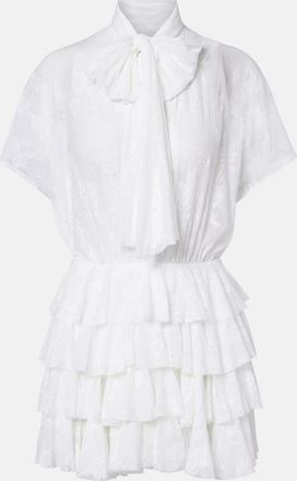 Norma Kamali Minikleid Lauren aus Spitze