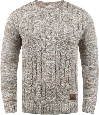 Solid Strickpullover SDPhilemon Strickpulli mit Zopfstrickmuster