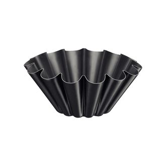 Tramontina BRASIL Brioche Backform Ø 22 cm - Runde Backform mit gewelltem Rand & hohem Rand, Antihaftbeschichtung, kratzfest, gleichmäßige Bräunung, leichte Rein