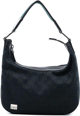 Gucci Crossbody Bags - Small GG Canvas Web Pop Handbag - Gr. unisize - in Schwarz - f&uuml;r Damen