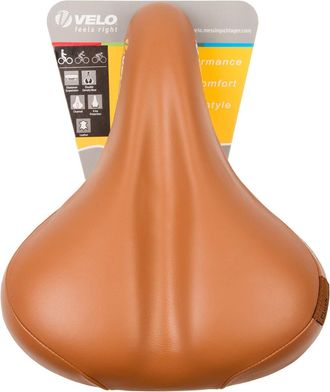 Velö Tour Ela Gen Sattel, Touringsattel, Ledersattel, ARC-TECH stoßabsorbierende Gestellfederung, stabile 2-Komponentenschale, Abriebschutz, aus Leder, ink