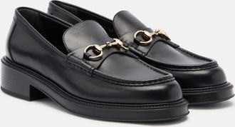 Gucci Mocassins Horsebit en cuir