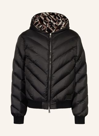 Fendi Daunenjacke Zum Wenden schwarz
