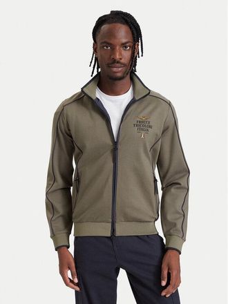 Aeronautica Aeronautica Militare Sweatshirt 262FE2138UF00691 Khakifarben Regular Fit