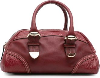 Gucci Crossbody Bags - Guccissima Trimmed Leather Signoria Handbag - Gr. unisize - in Rot - f&uuml;r Damen