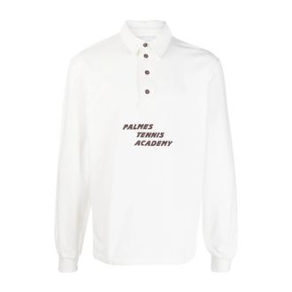 Palmes Polo Shirts - - Tops - Herren - Wei&szlig; - M