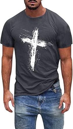 Generic T-shirt &agrave; manches courtes pour hommes : sweat-shirt avec impression 3D T-shirt &agrave; col rond T-shirt de sport l&eacute;ger T-shirt de course respirant T-shirts 