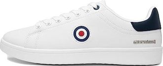 Lambretta Pinball Homme Baskets Mode Blanc 45 EU