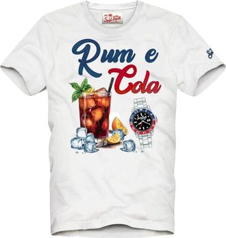 MC2 Saint Barth Homme, Tops, Blanc, Taille: L T-Shirt