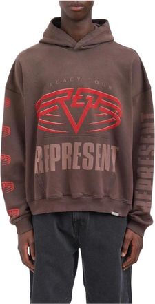 Represent Represent, Homme, Sweatshirts et sweats &agrave; capuche, Gris, Taille: S Reversible Living Legacy Tour Sweat &agrave; capuche