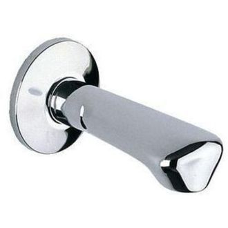 GROHE Wanneneinlauf, dn 20, Wandmontage, Ausladung 140mm, Auslauf mit Strahlregler, Chrom - Grohe