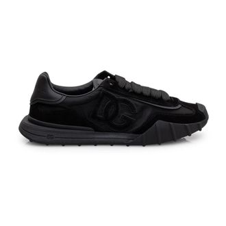 Dolce & Gabbana Sneaker Bassa - - Shoes - Herren - Schwarzk - 40 EU