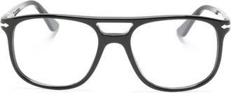 Persol unisex, Accessoires, Noir, Taille: 52 MM Eyeglasses