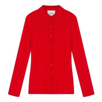 Áeron Femme, Pulls, Rouge, Taille: 40 FR Ruban